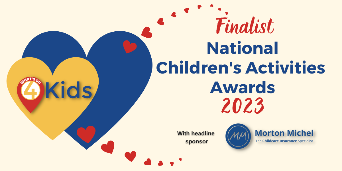 What's On 4 Kids National Children's Activities Awards 2023 with ...